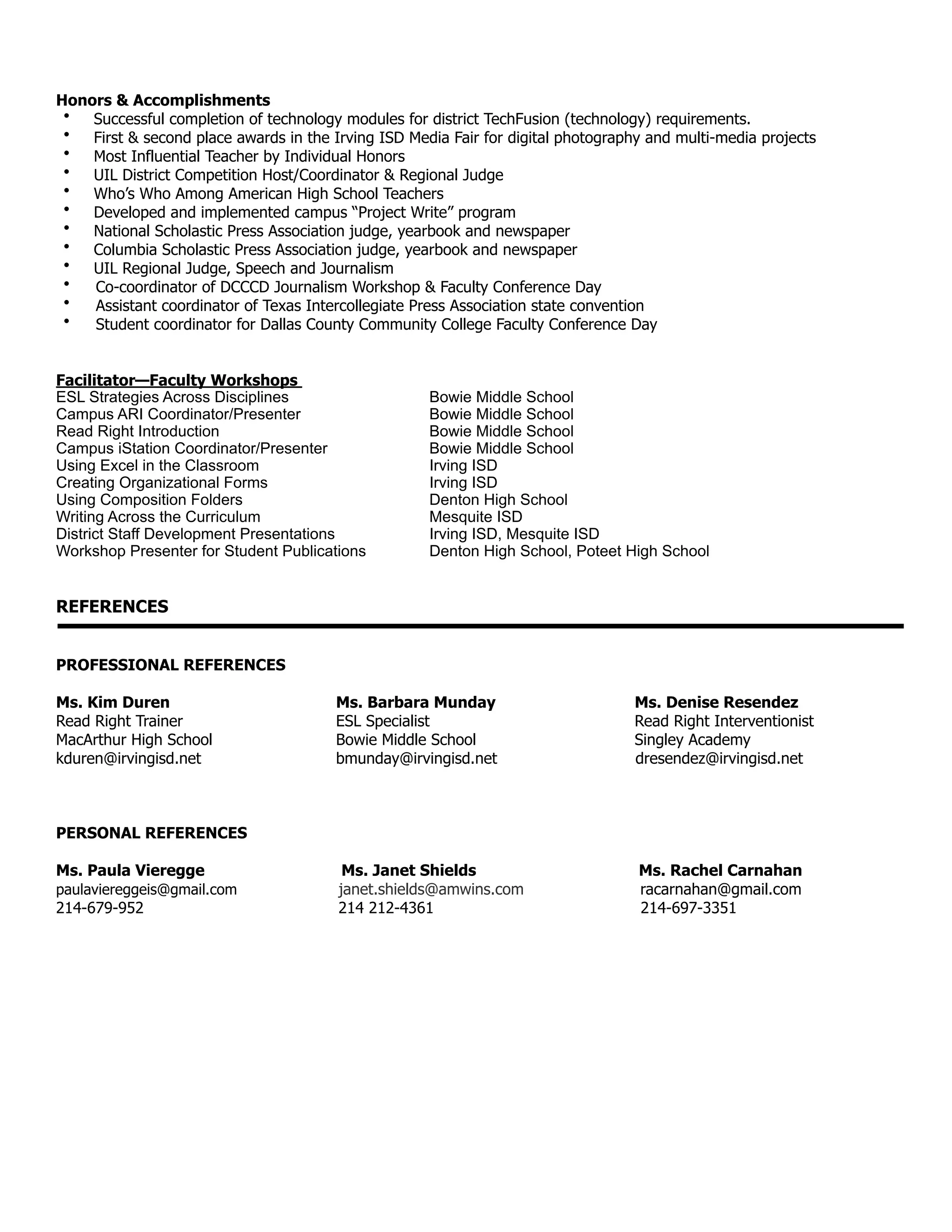 2013 RESUME | PDF