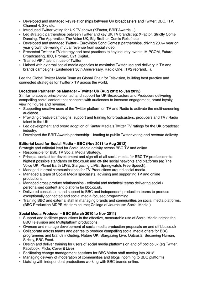 Dan Biddle CV January 2017 | PDF