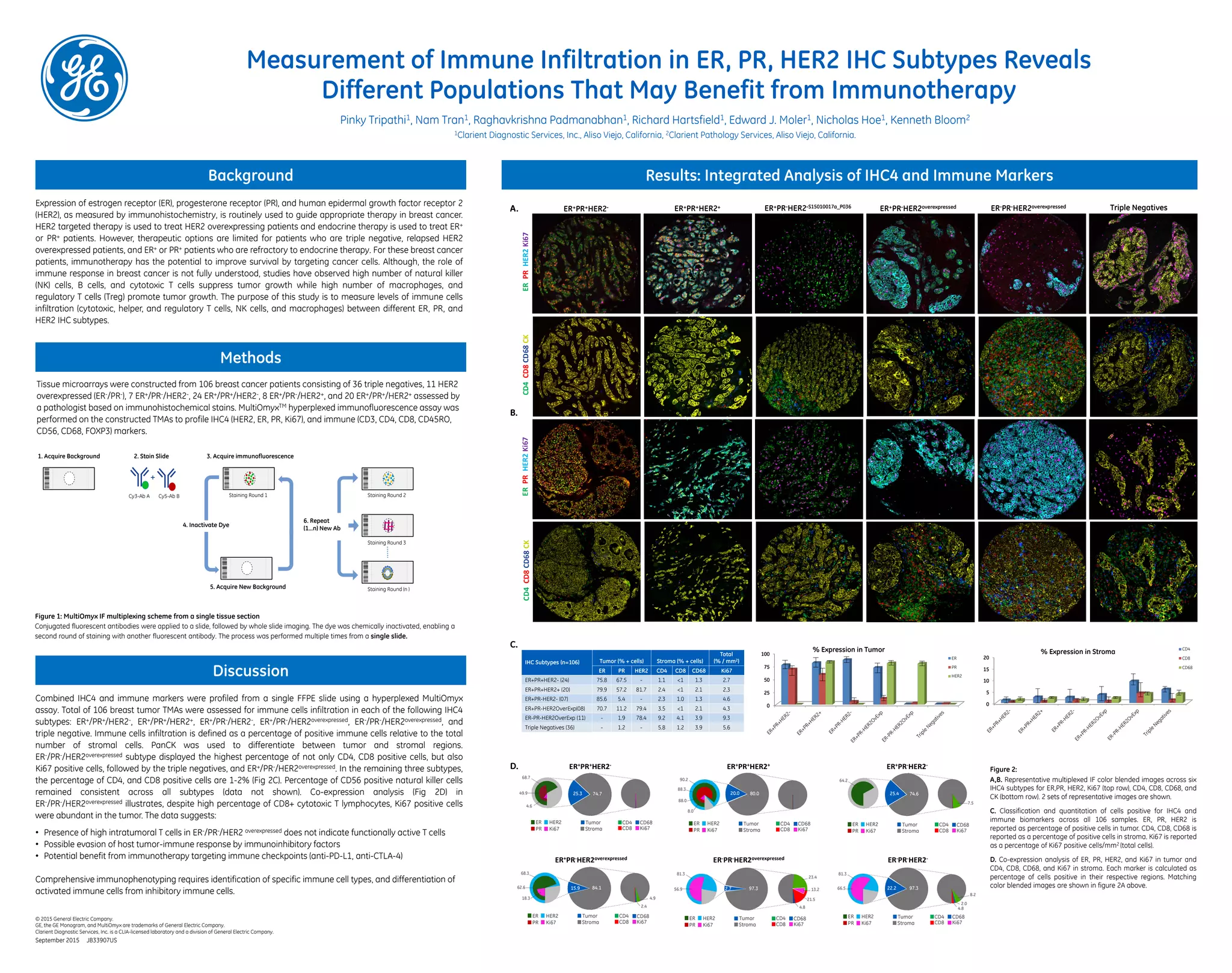 AACR Immune Infiltration In ER, PR, HER2 IHC Subtypes | PDF