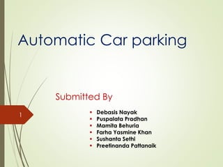 RFID based car parking system-final ver | PPTX