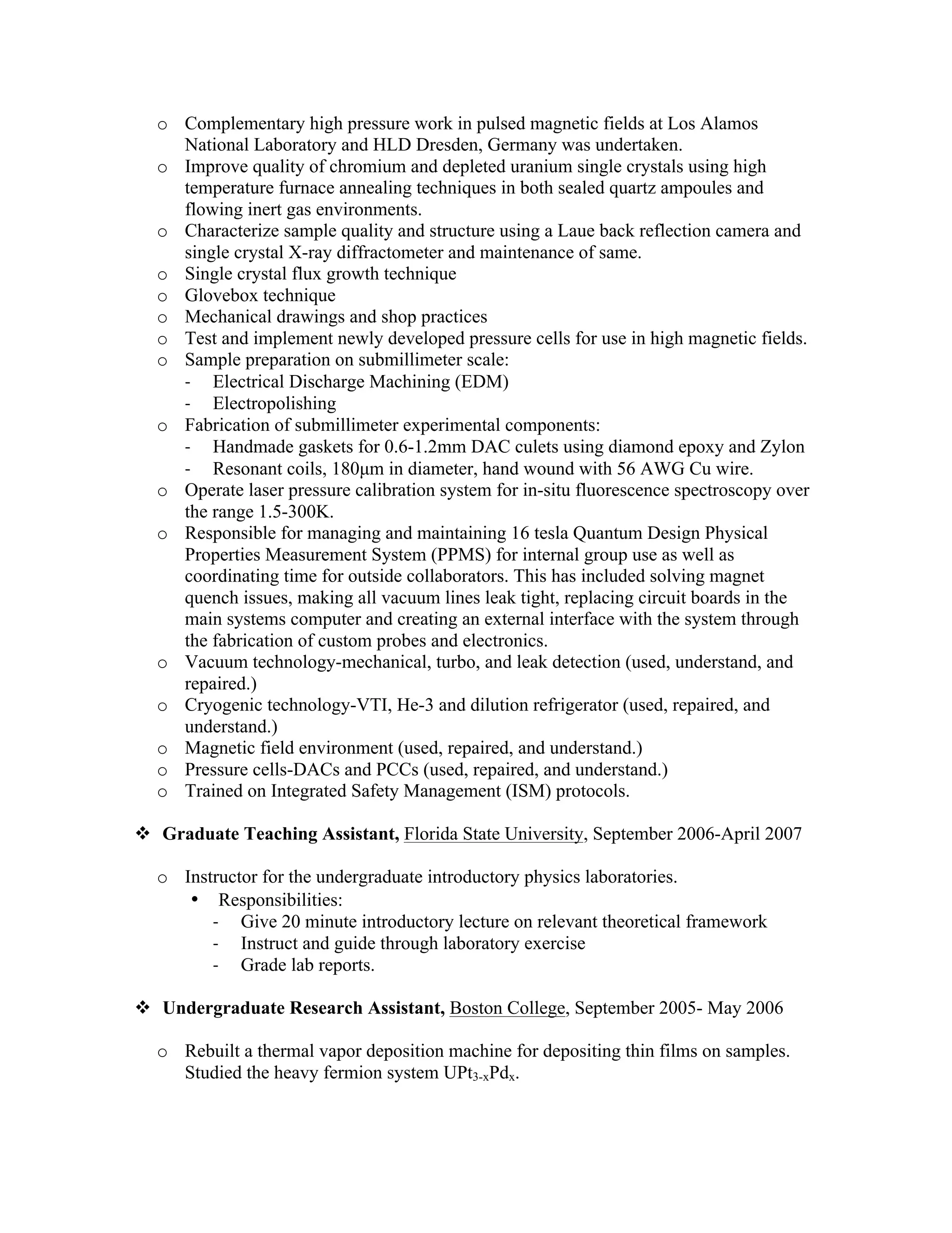 Ryan Stillwell CV | PDF