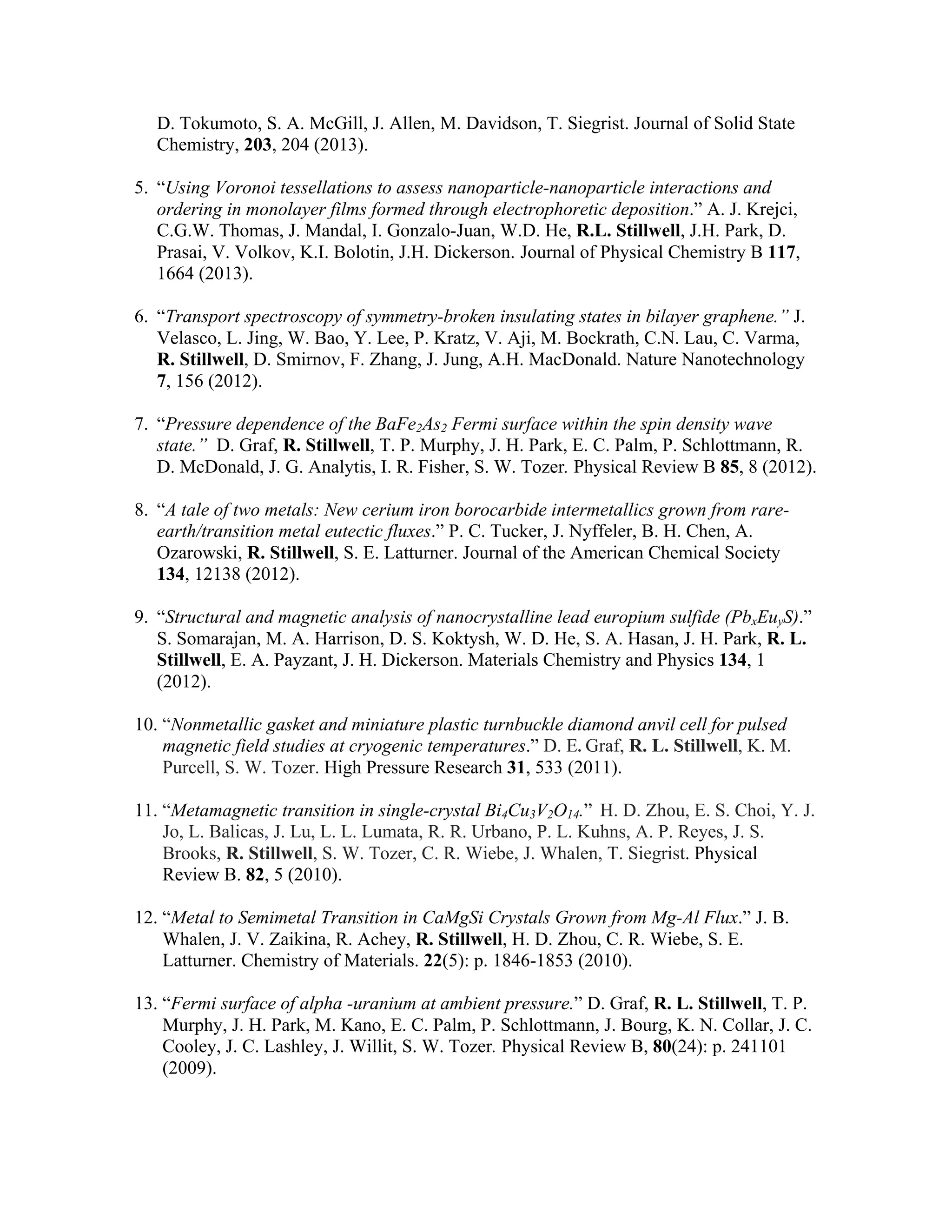 Ryan Stillwell CV | PDF