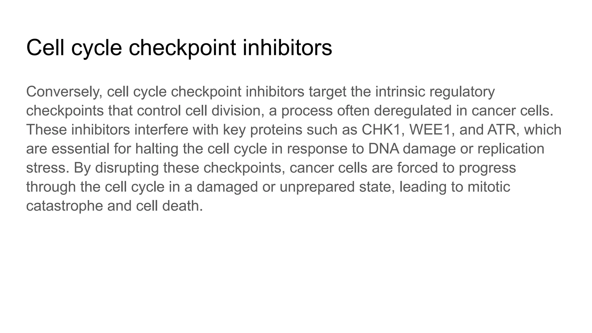 CHECKPOINT INHIBITORS IN CANCER THERAPY - notes | PPTX