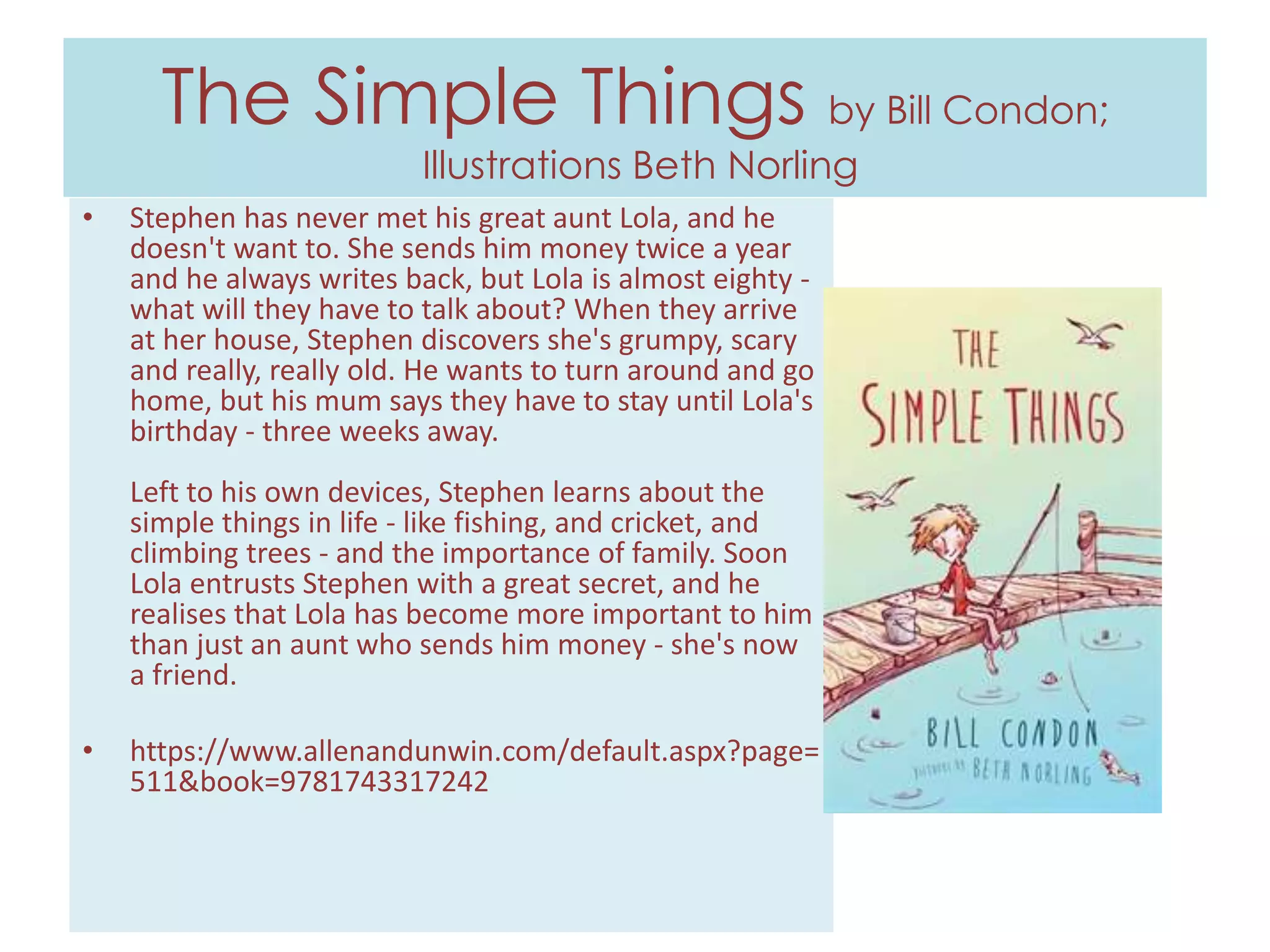 CBCA, Book of the Year Shortlist , Younger Readers | PPT