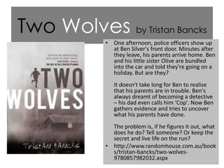 CBCA, Book of the Year Shortlist , Younger Readers | PPT