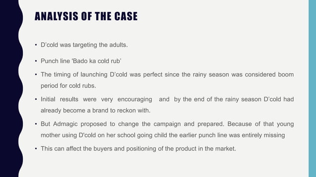 Segmentation case MBA Marketing | PPT