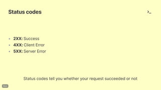 HTTP responses | PPT