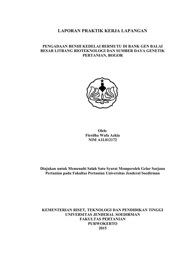 LAPORAN PKL ACC BISMILAH | PDF