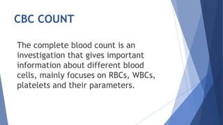 Cbc Count | PPTX