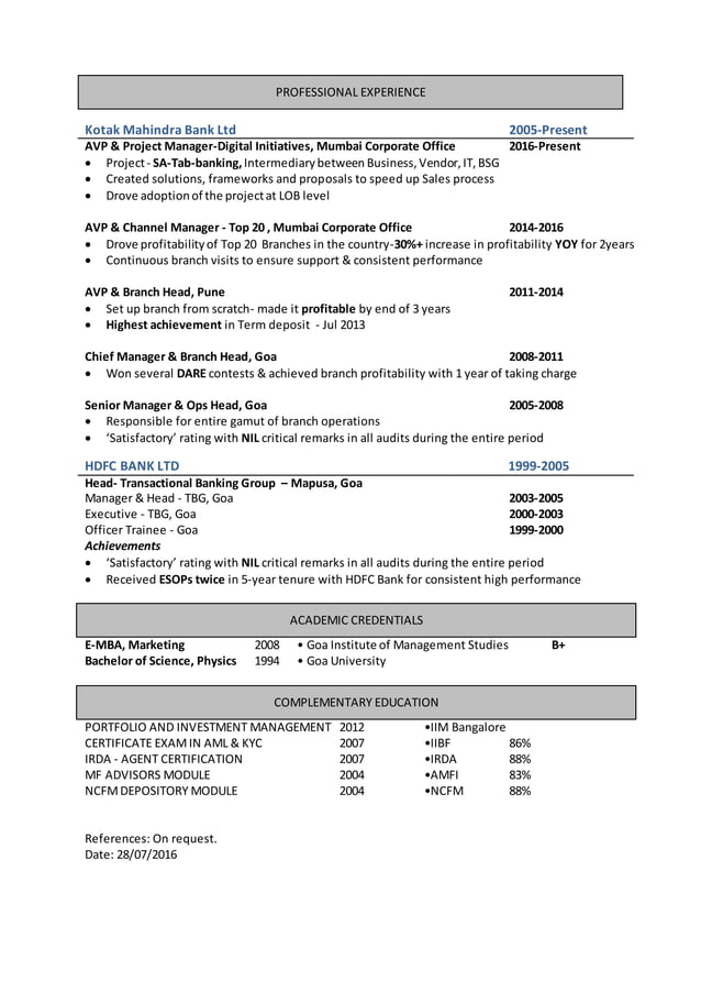 Alison Pinto Resume | PDF