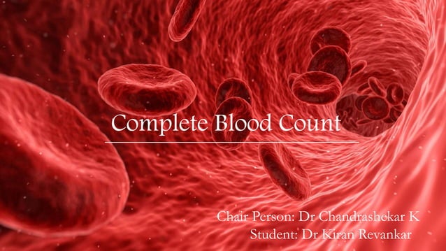 Complete Blood Count Interpretation | PPTX | Blood Disorders | Diseases ...