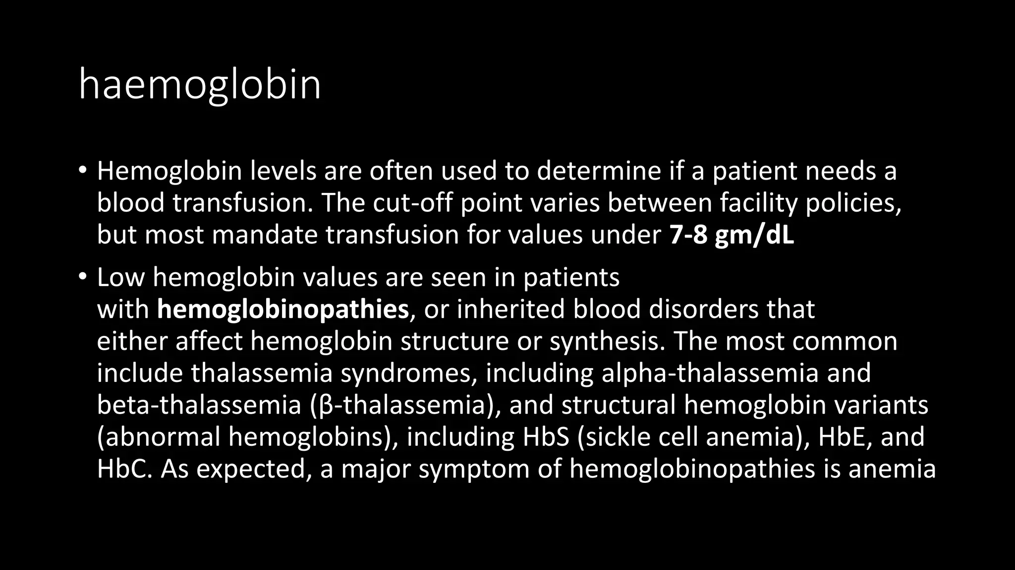Complete blood count (CBC) | PPTX