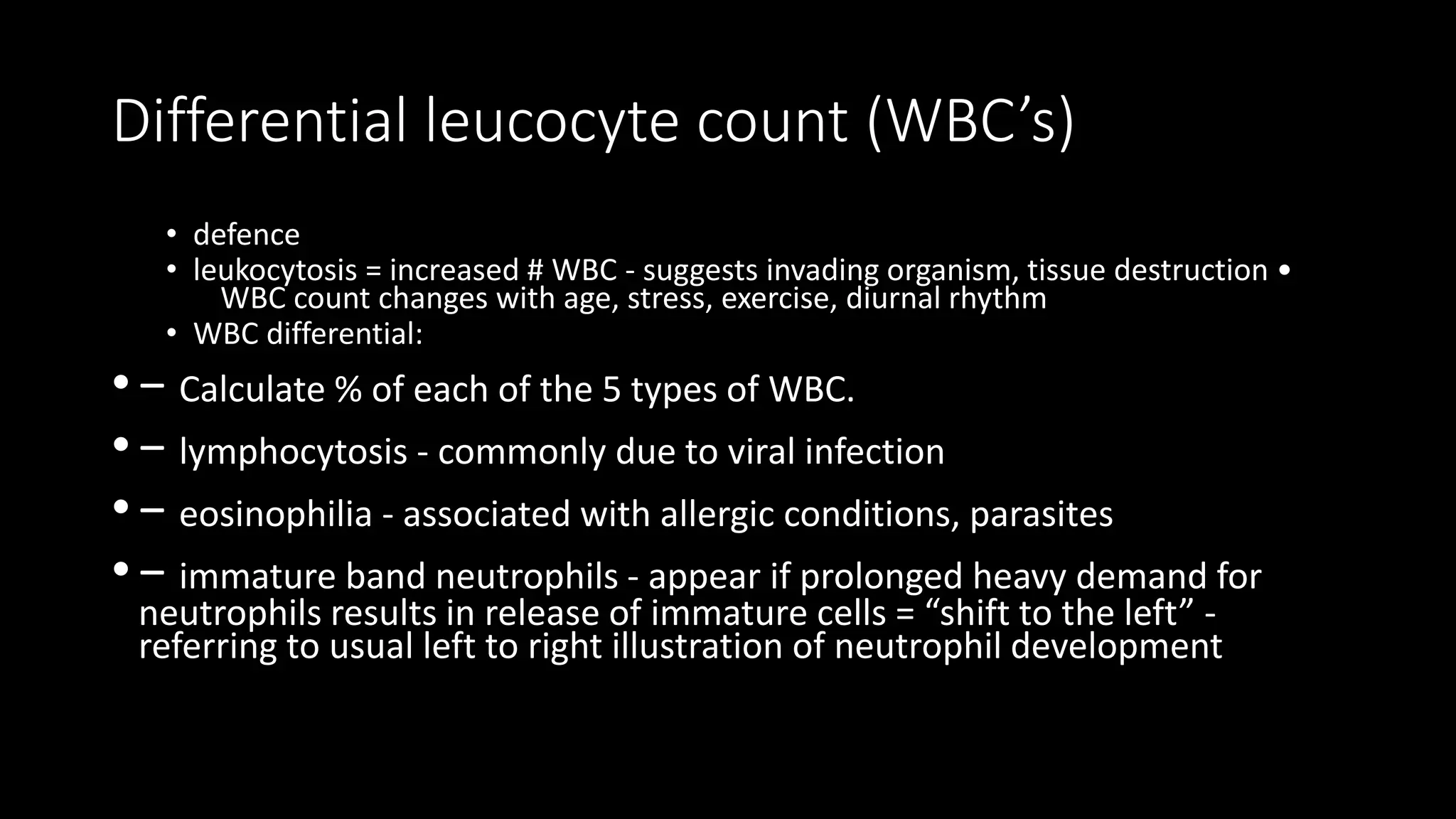 Complete blood count (CBC) | PPTX