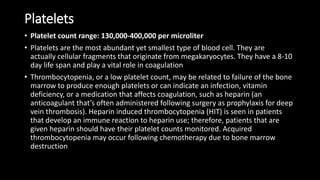 Complete blood count (CBC) | PPTX