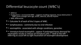 Complete blood count (CBC) | PPTX