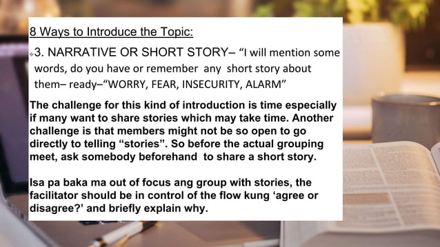 Facilitating Virtual Small Groups | PPT