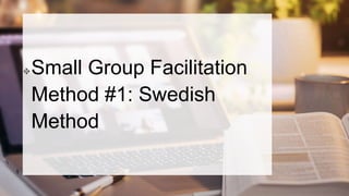 Facilitating Virtual Small Groups | PPT