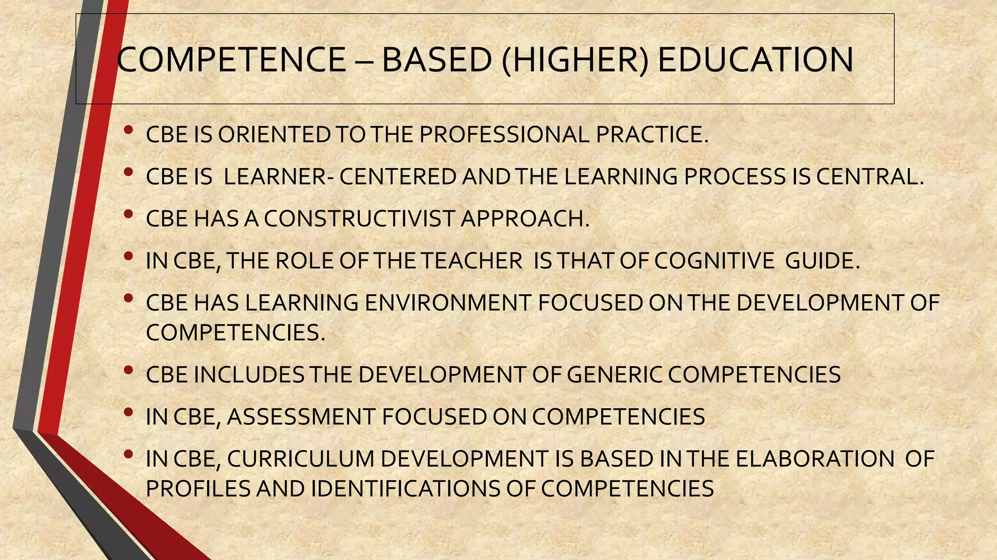 Competence-Based Curriculum | PPTX