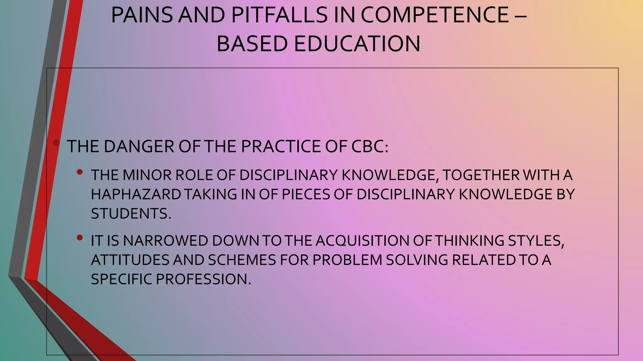 Competence-Based Curriculum | PPTX