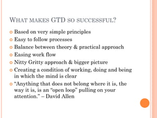cb consulting gtd deck | PDF | Internet for Beginners | Internet