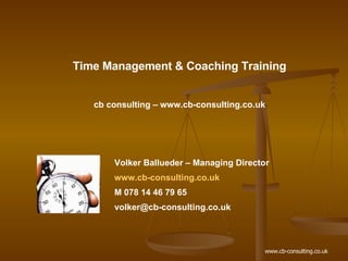 Time Management Seminar | PPT