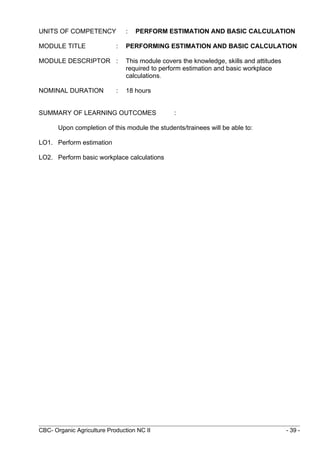 CBC Organic Agriculture Production NC II.doc
