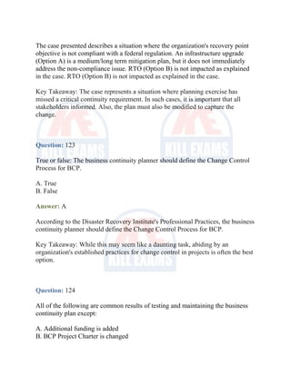 Dont Miss these DRI CBCP Dumps | PDF
