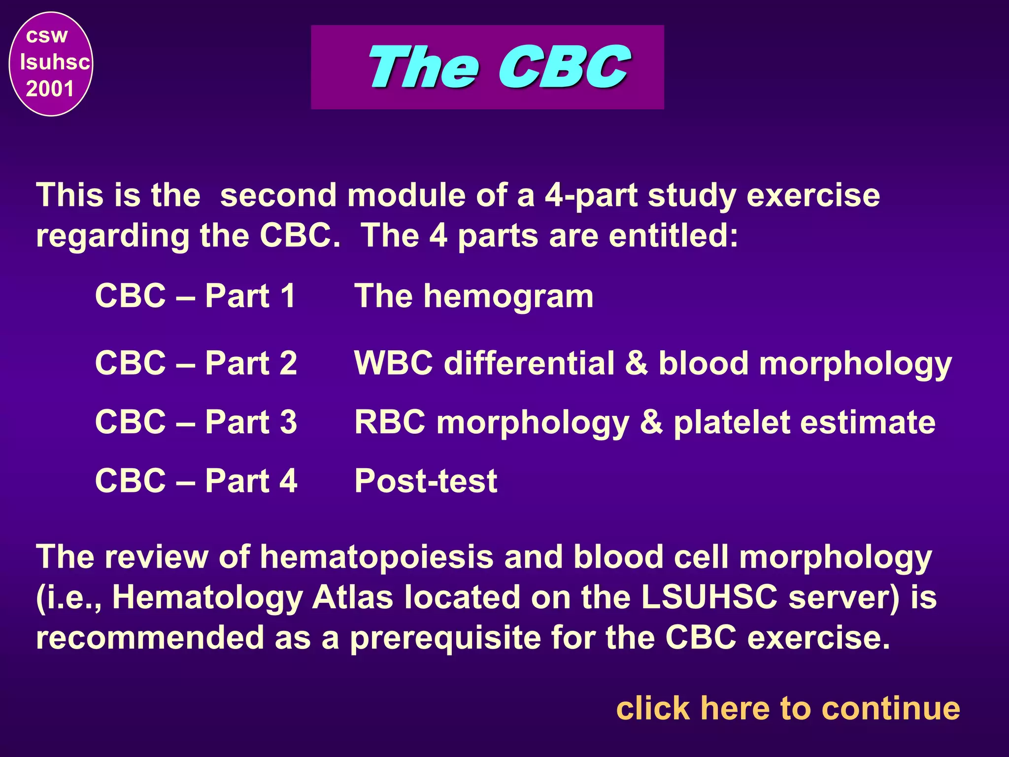 CBC Part 2 - WBC Differential & Morphology.pdf | Blood Disorders ...