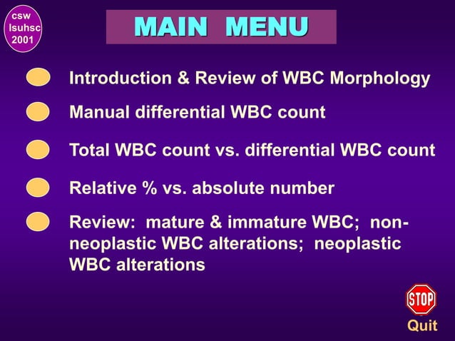CBC Part 2 - WBC Differential & Morphology.pdf | Blood Disorders ...