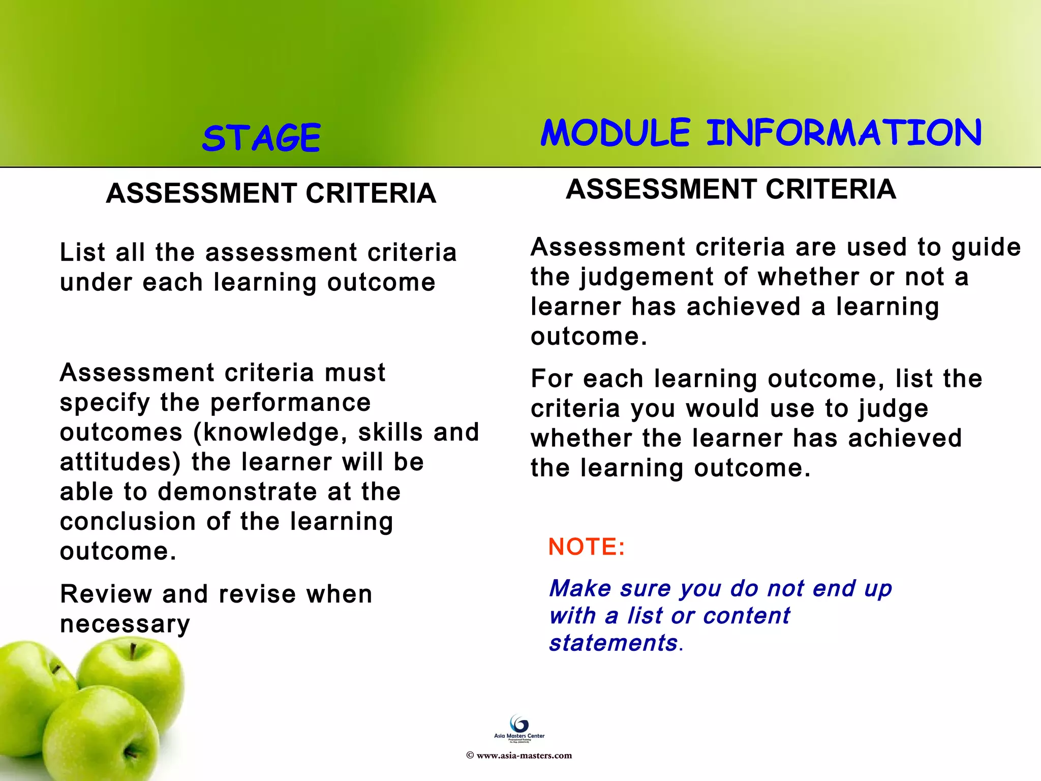 COMPETENCY-BASED CURRICULUM DEVELOPMENT - Method & Teaching | PPT