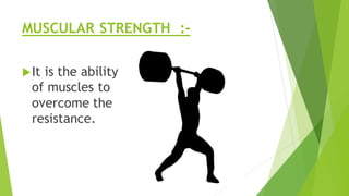 BASIC COMPONENTS OF FITNESS | PDF