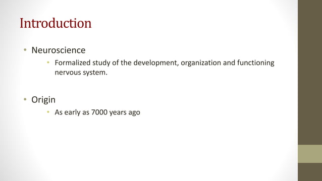 History of Neuroscience | PPTX