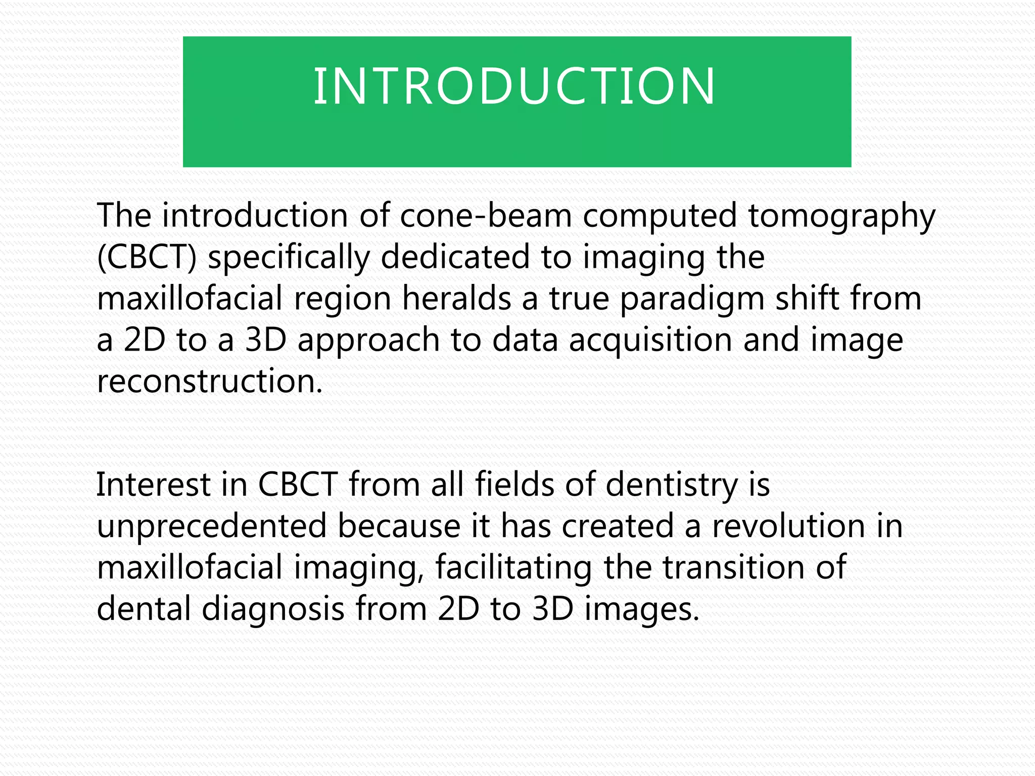 CBCT IN ORTHODONTICS | PPTX
