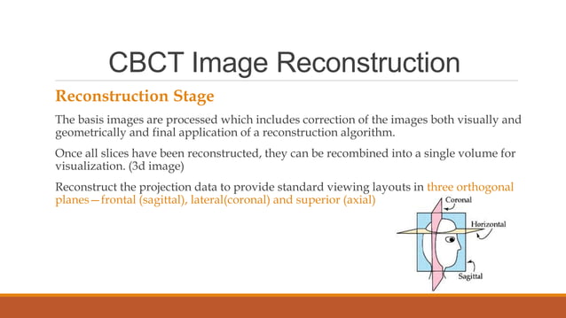 CBCT IN ORTHODONTICS | PPTX | 3-D Graphics | Computer Software and ...