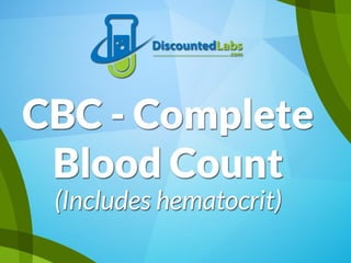 Complete Blood Count Panel Meaning | PDF | Blood Disorders | Diseases ...