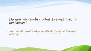 Cry the beloved country Themes Analysis.ppsx