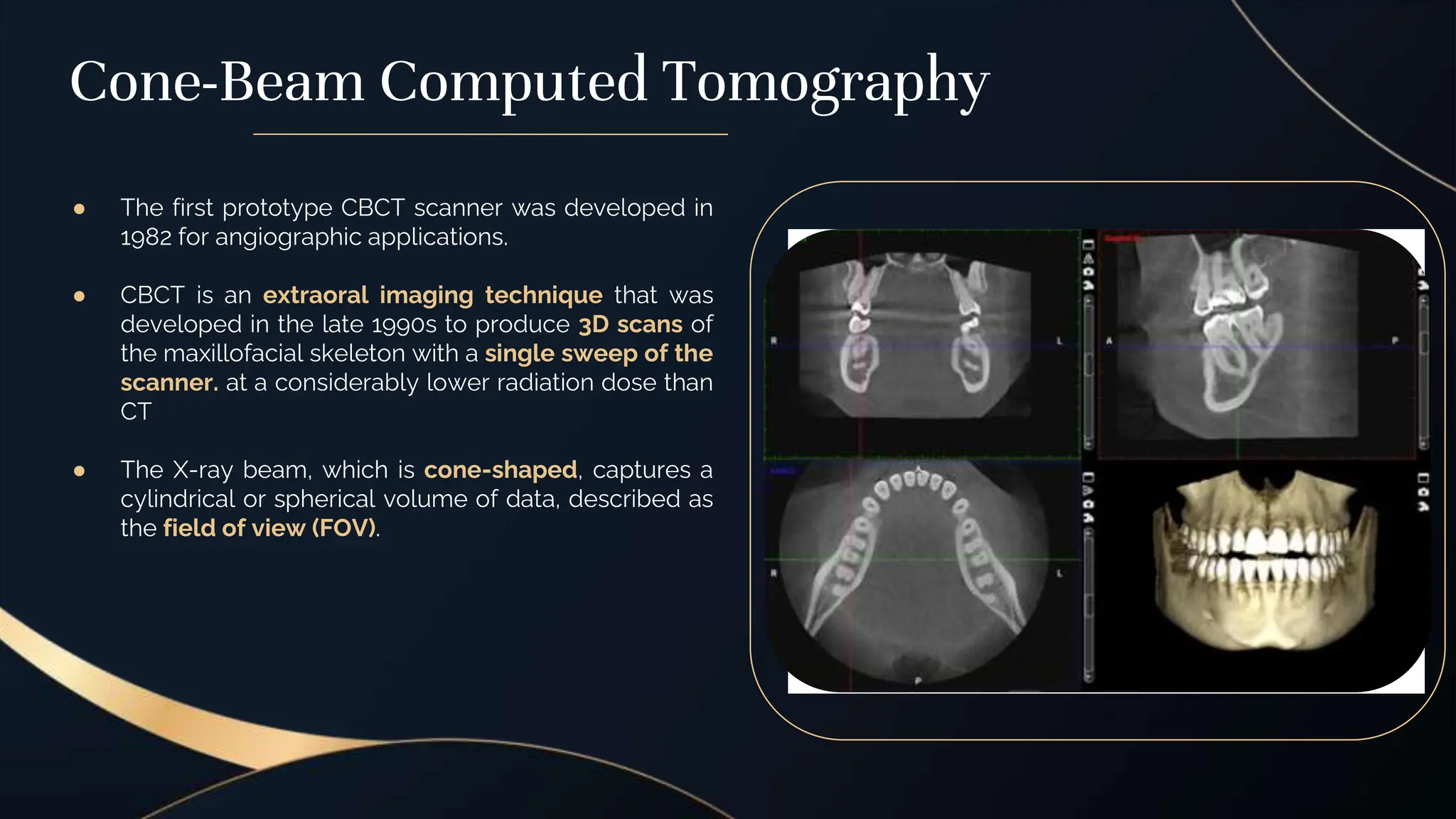 CBCT in Endodontics, Uses, Advanatges, Disadvantages, and Recent Advancements.pptx