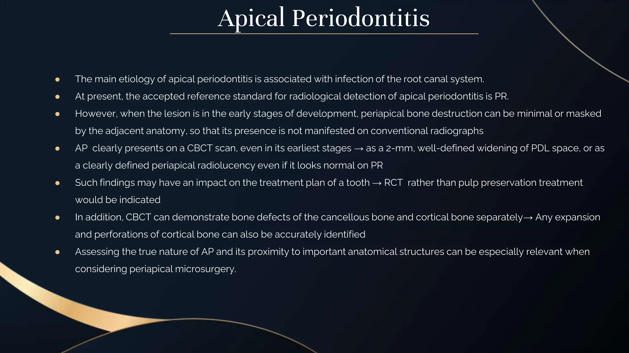 CBCT in Endodontics, Uses, Advanatges, Disadvantages, and Recent Advancements.pptx | Dental ...