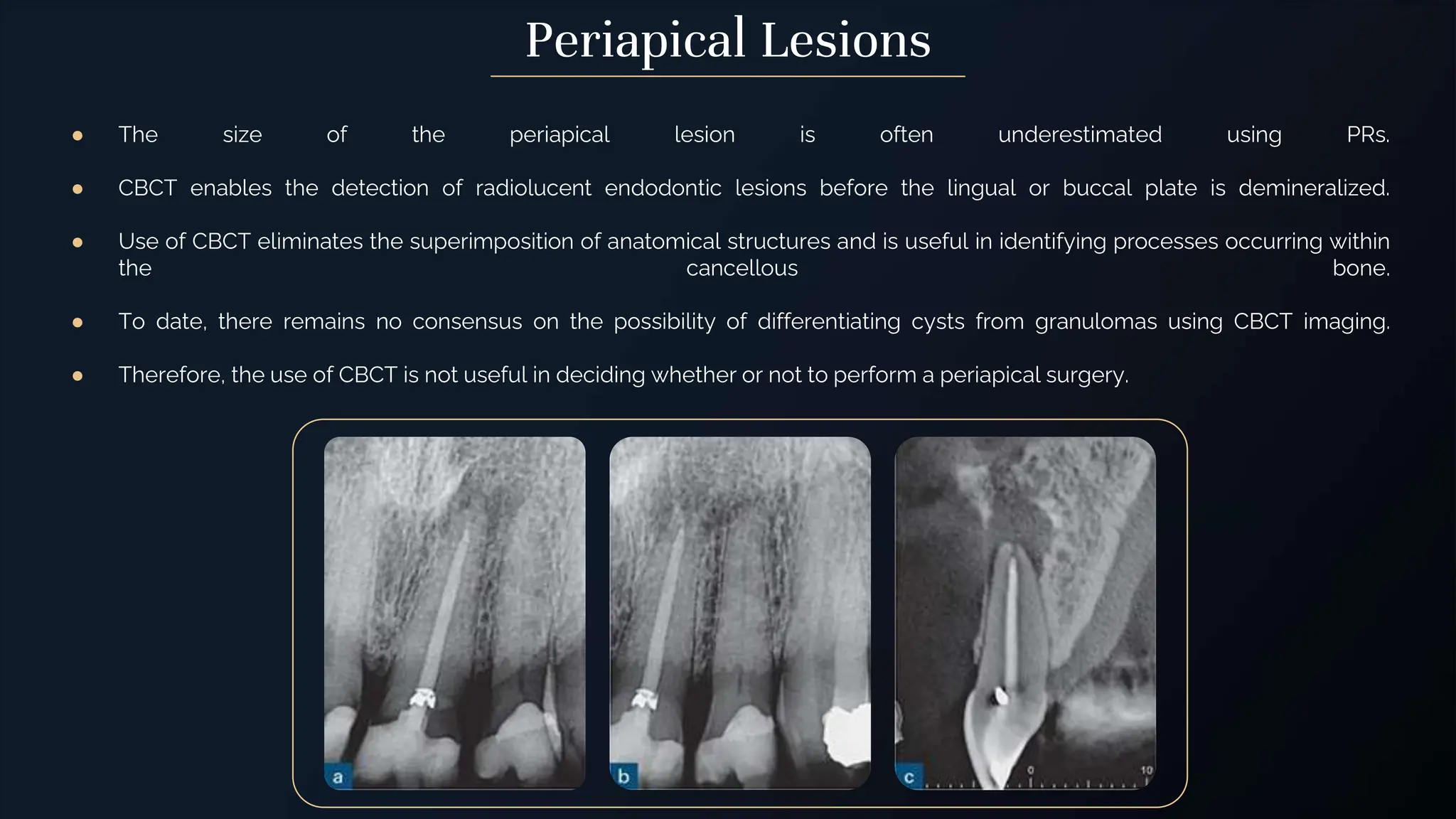 CBCT in Endodontics, Uses, Advanatges, Disadvantages, and Recent Advancements.pptx | Dental ...