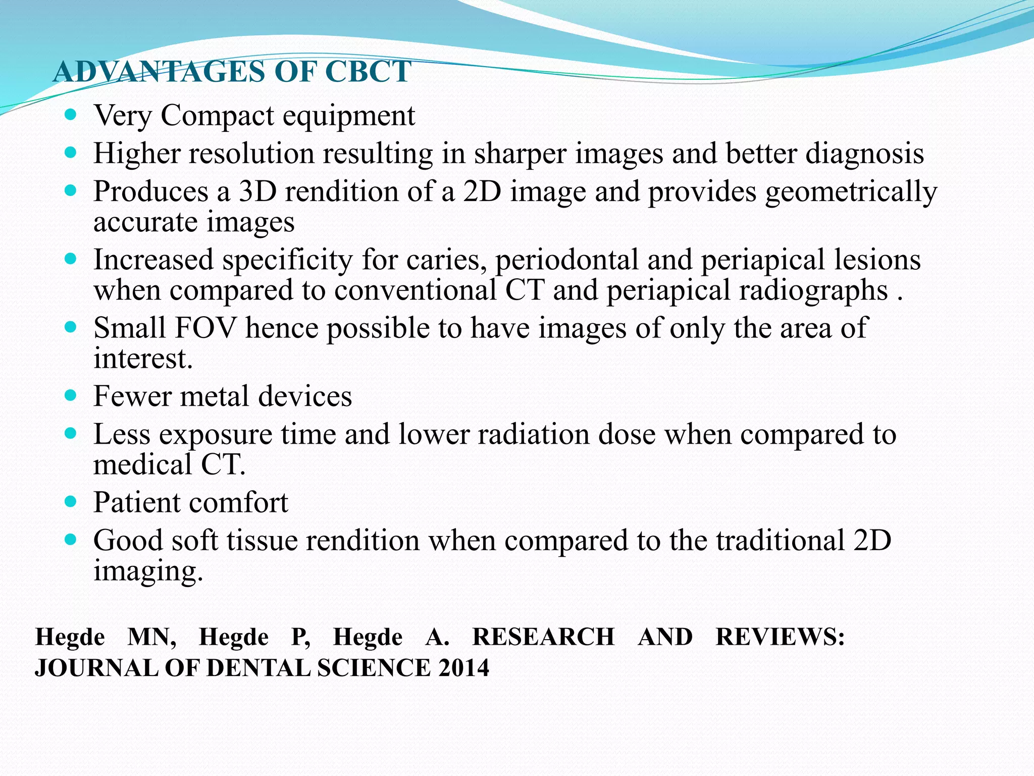 Cbct in endodontics ppt | PPTX