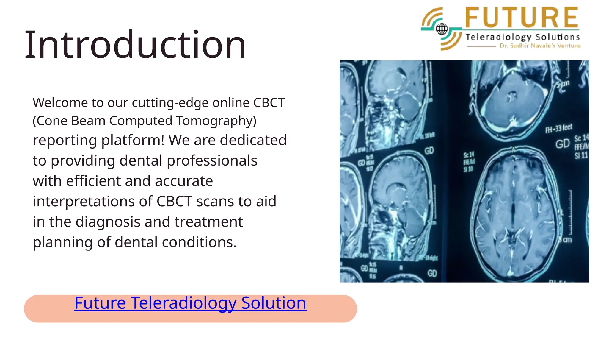 CBCT Online Reporting | Fast, Accurate Results & Templates | PPTX