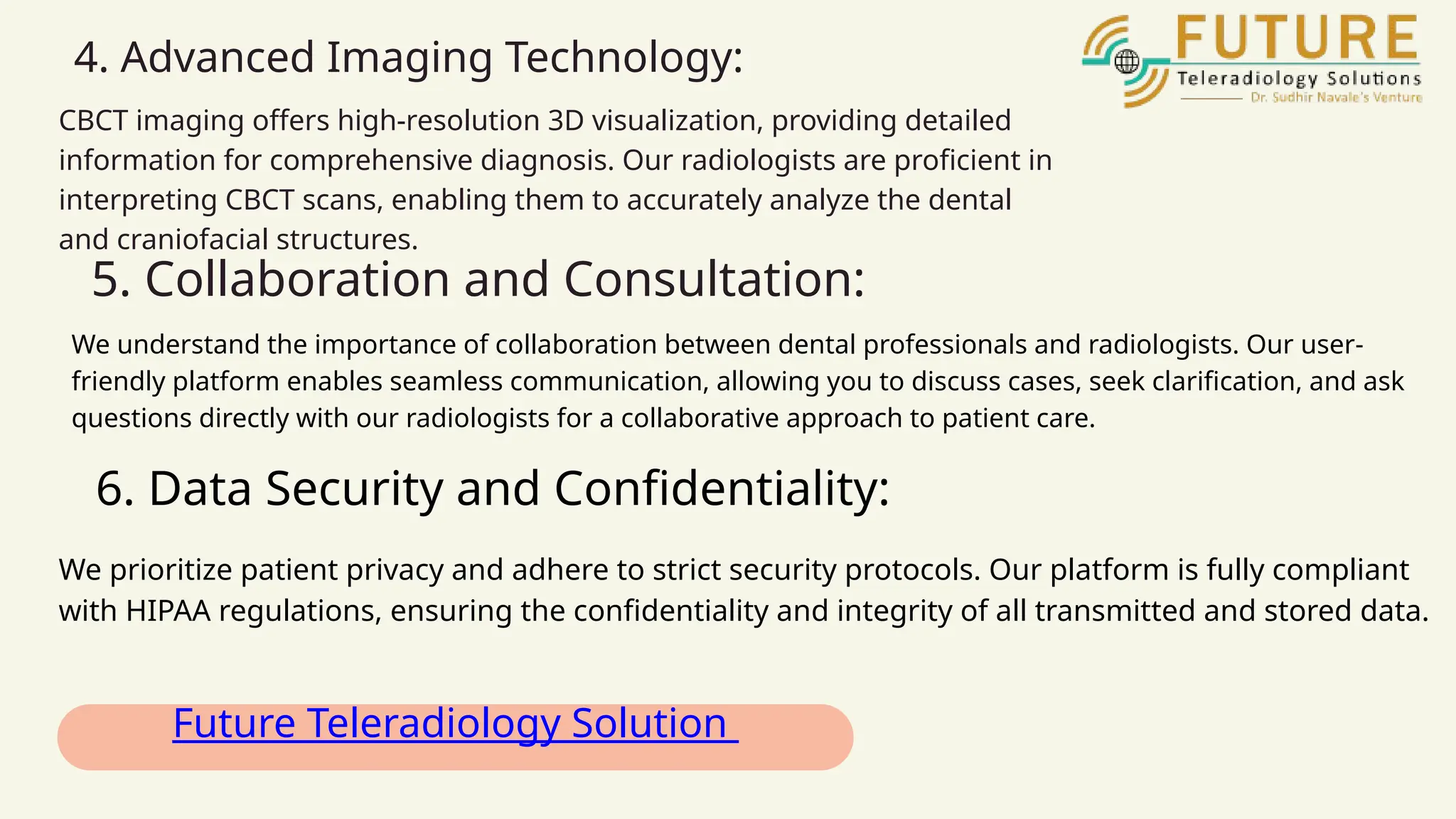 CBCT Online Reporting | Fast, Accurate Results & Templates | PPTX