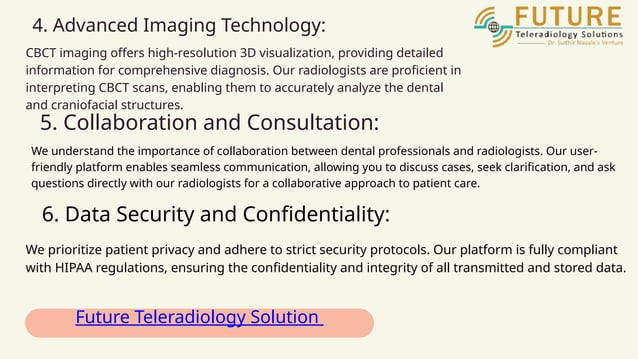 CBCT Online Reporting | Fast, Accurate Results & Templates | PPT