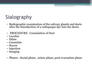 Cbct sialography | PPTX