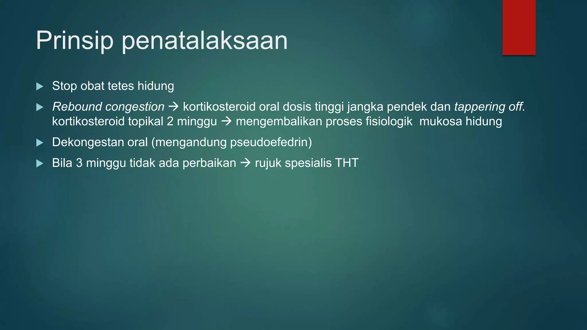 Cbd rhinitis medikamatosa | PPT