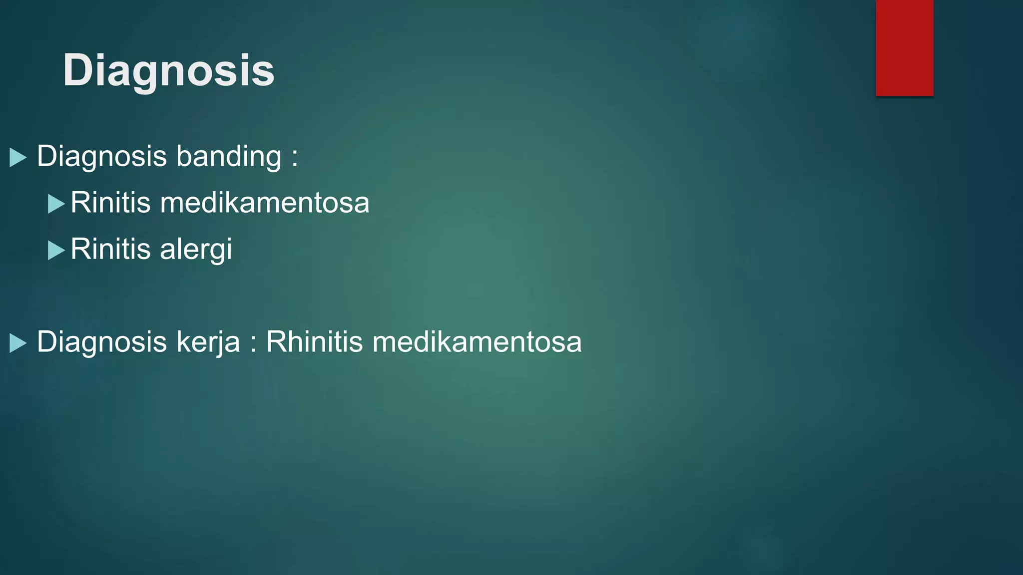 Cbd rhinitis medikamatosa | PPTX