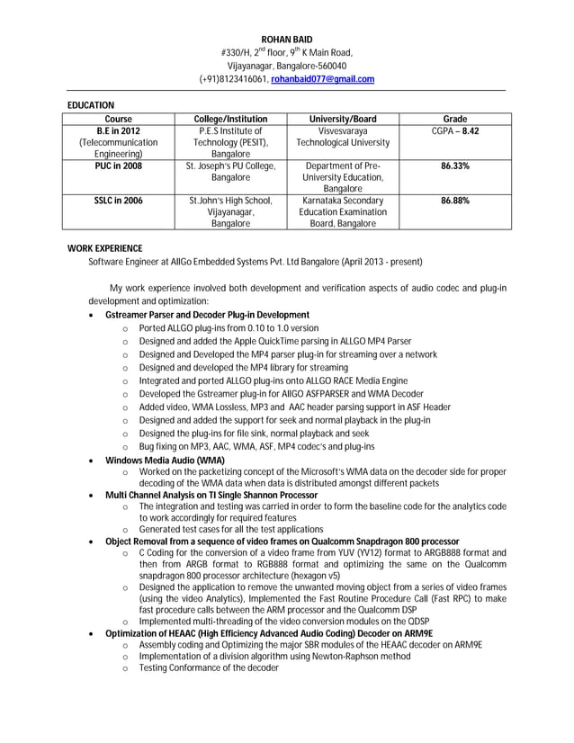 ROHAN_BAID_Resume | PDF