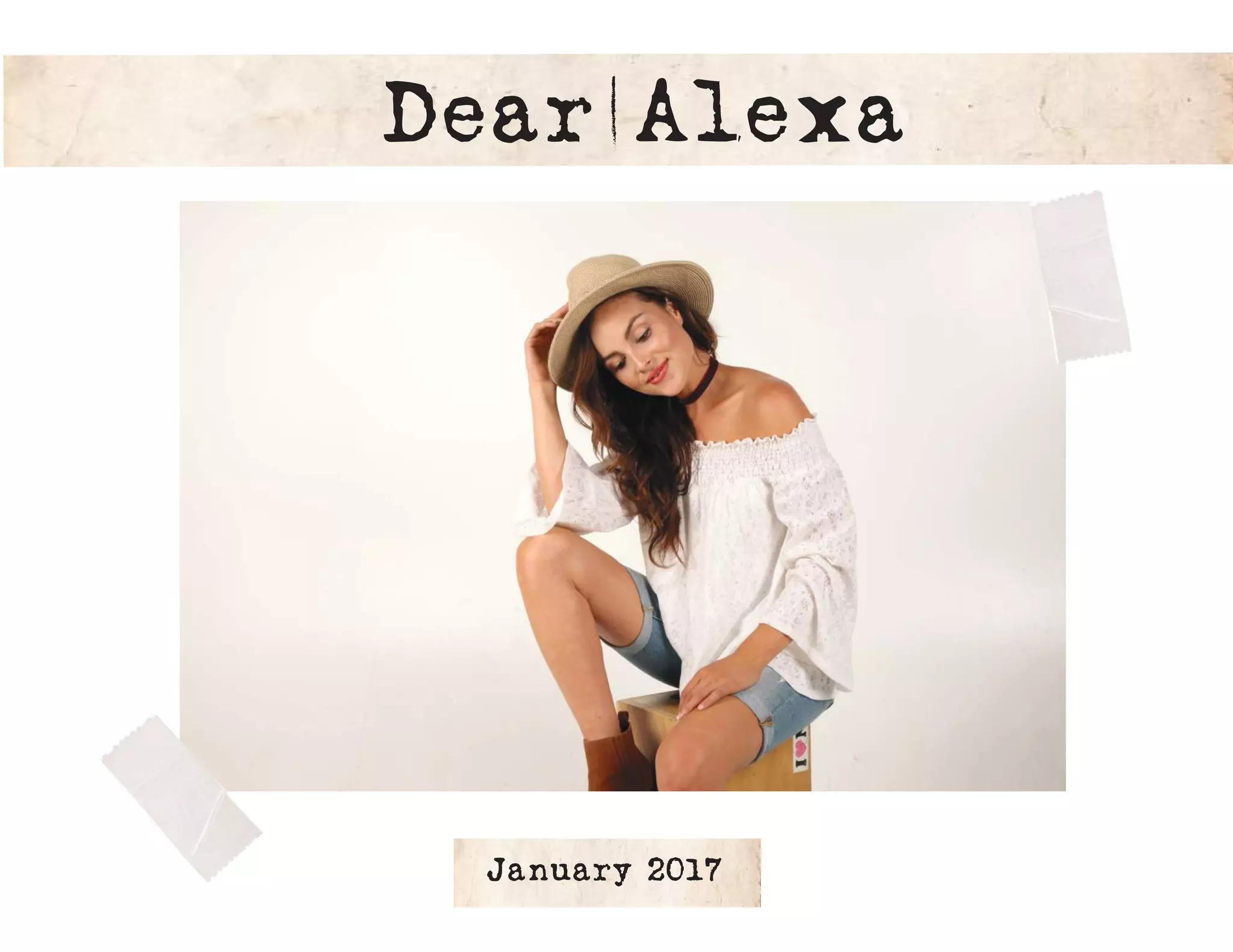 Dear Alexa line sheet jan.compressed | PDF