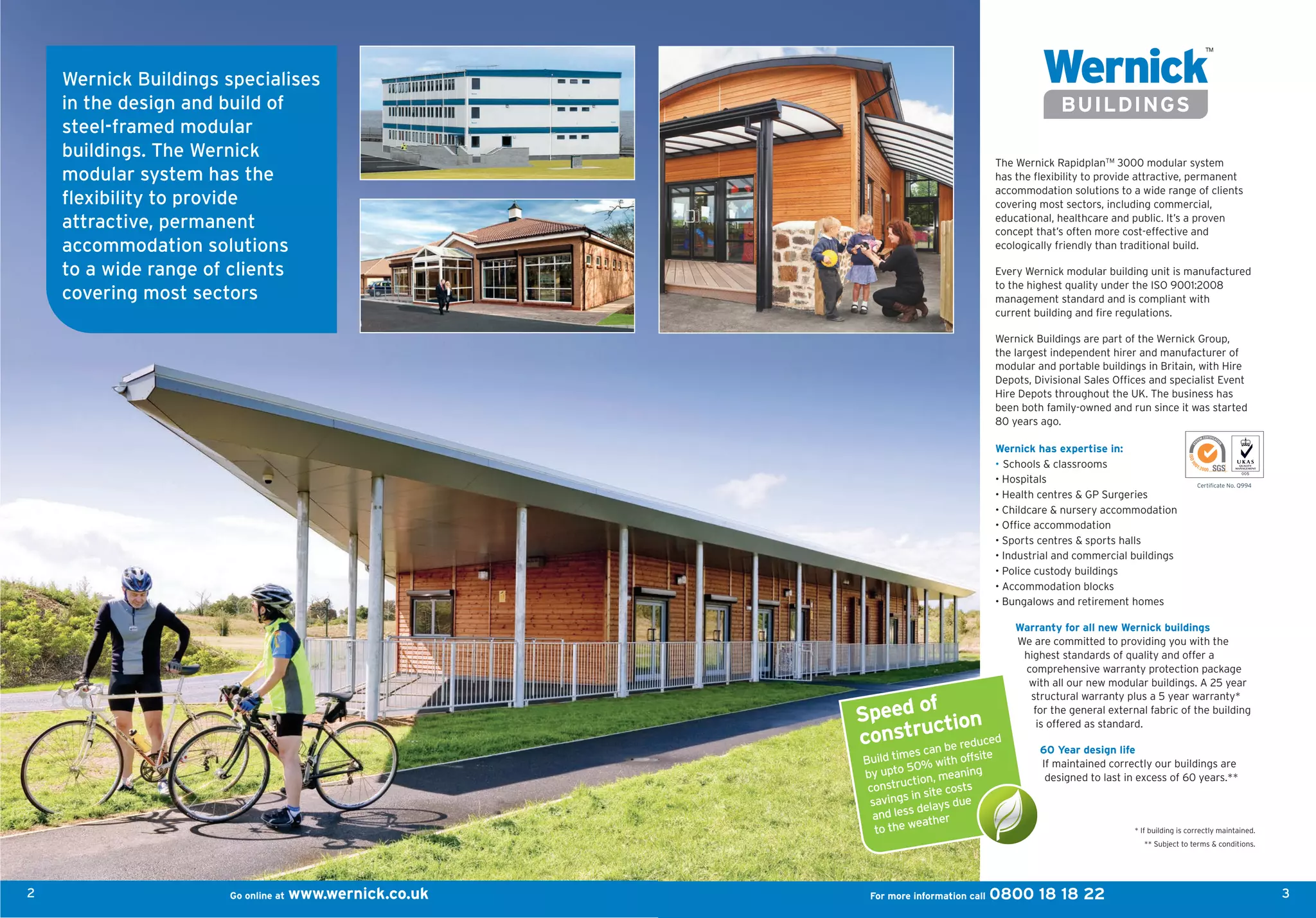 Wernick Modular Buildings brochure | PDF