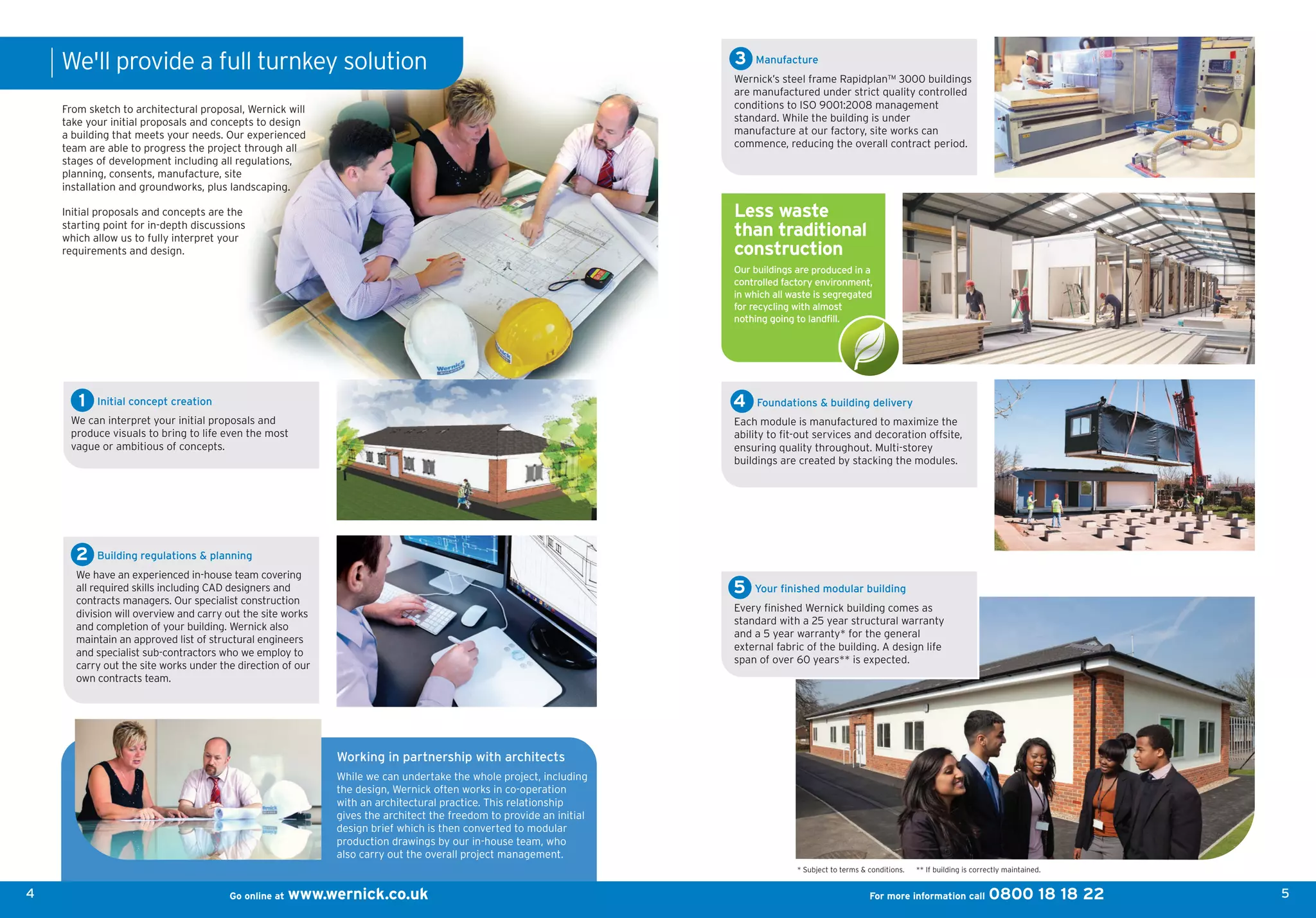 Wernick Modular Buildings brochure | PDF